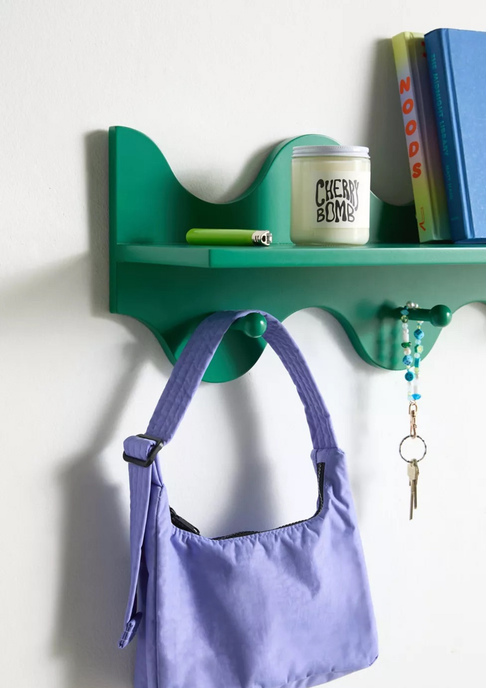 Wall Multi-Hook Shelf – HomieHue